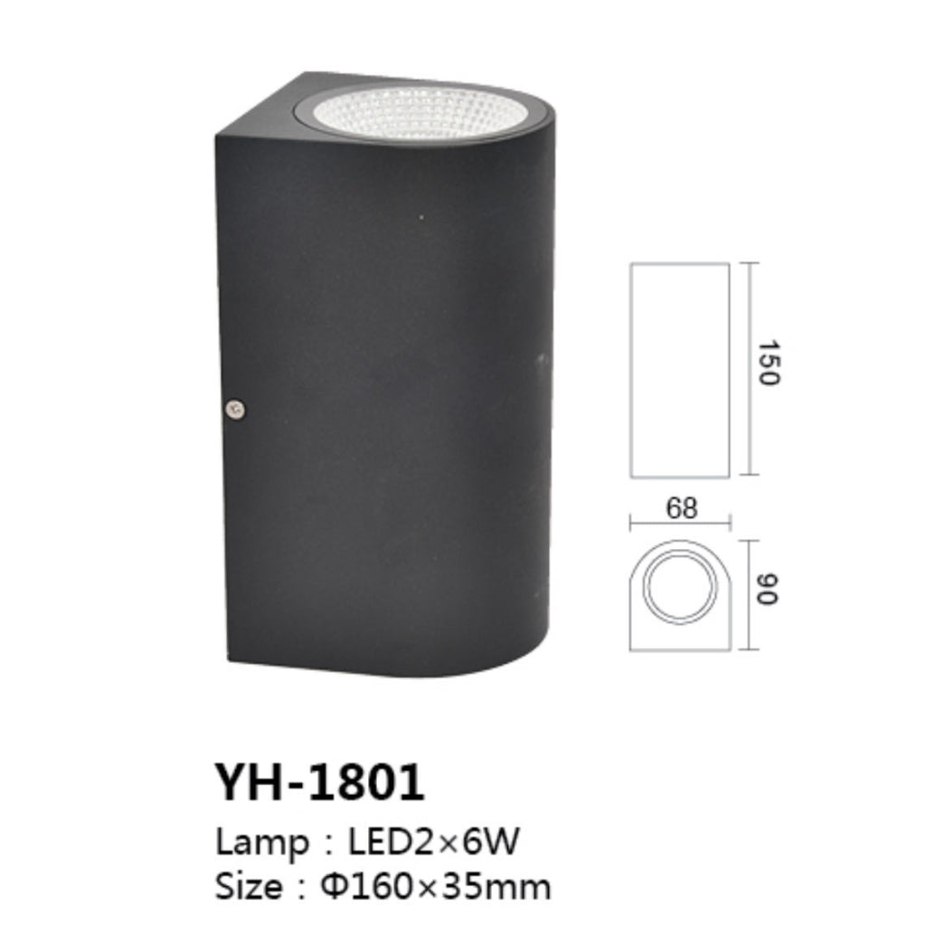 Black LED Wall Light– Voltron Lighting